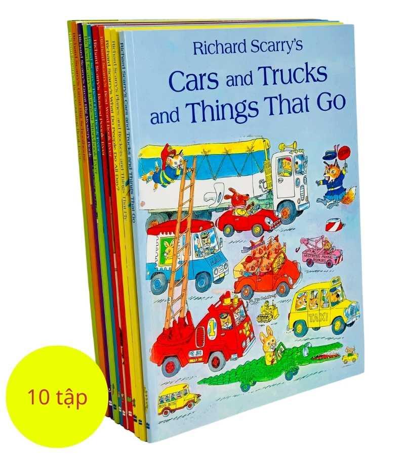 Richard Scarrys 10 Books Set - Scary